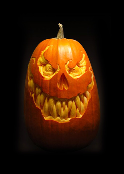 Great pumpkin sculptures from Villafane Studios