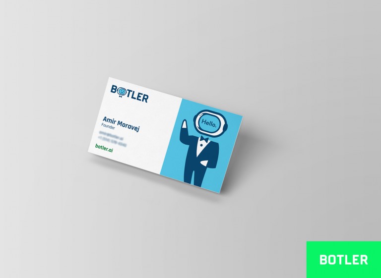 Startup Branding / Botler AI - Baboon Creation
