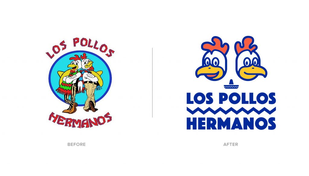 Fan art logos from favourite movies and tv shows - Baboon Creation